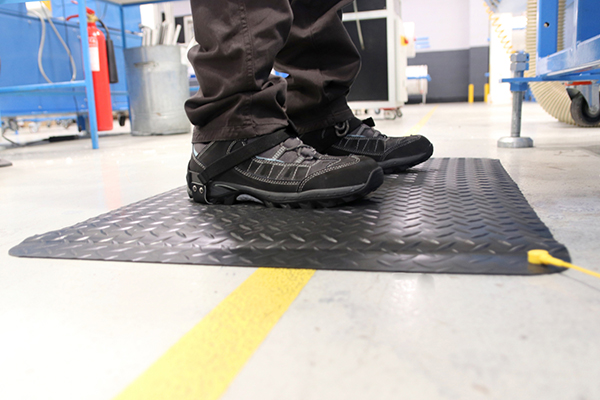 Heavy-Duty Anti-Static Floor Mat from First Mats - Electrical Trade ...